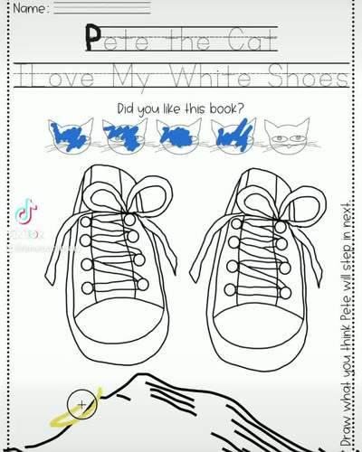 Pete the Cat Series Coloring Pages by loveourlibrary | TpT