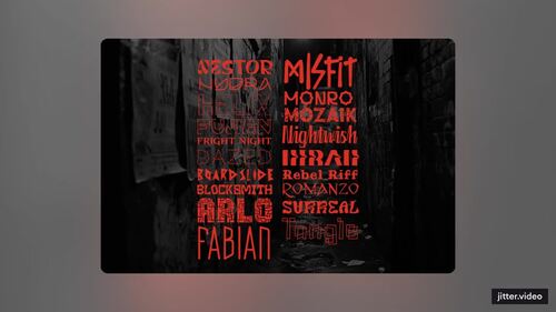 22 Edgy, Weird, and Misfit Fonts for Punk, Grunge, Gothic Designs. by ...