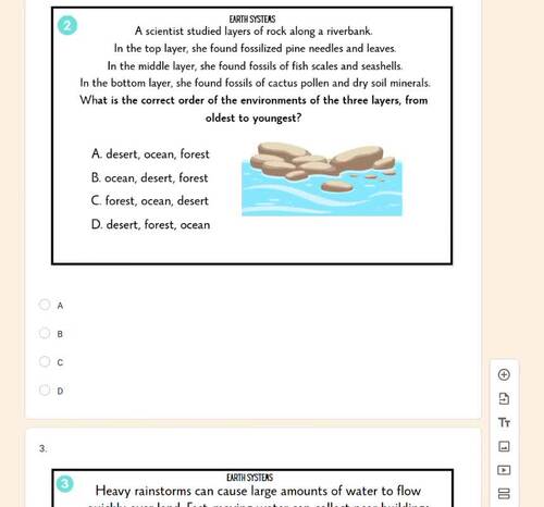 4th Grade NGSS Science Task Cards, Earth Systems, Sedimentary, Rocks, Moon