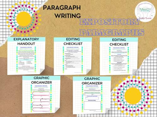 Expository Paragraph Writing digital download printable | TPT
