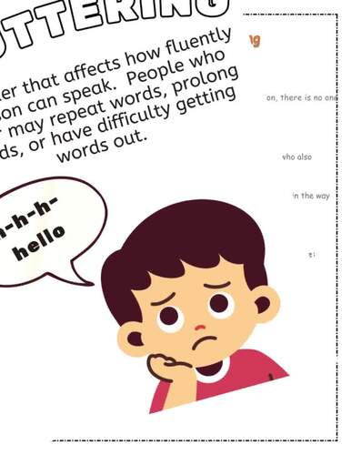 Stuttering Therapy Journal Activities with Strategies Adolescents Teens ...