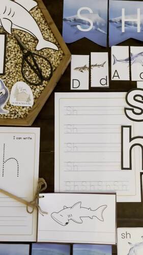SH is for Shark Pack by For the Love of Homeschooling | TPT