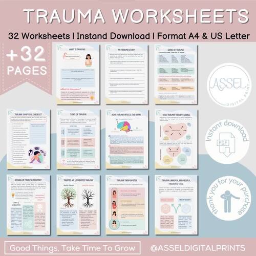 Trauma Therapy Bundle,Narrative Therapy,the polyvagal theory,window of ...