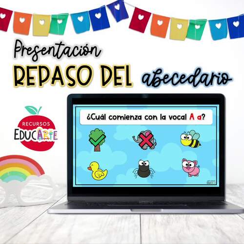 Abecedario - Presentación - Kindergarten ABC presentation by Recursos ...