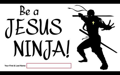 Be a Jesus Ninja! by Catholic Religion Teacher | TPT