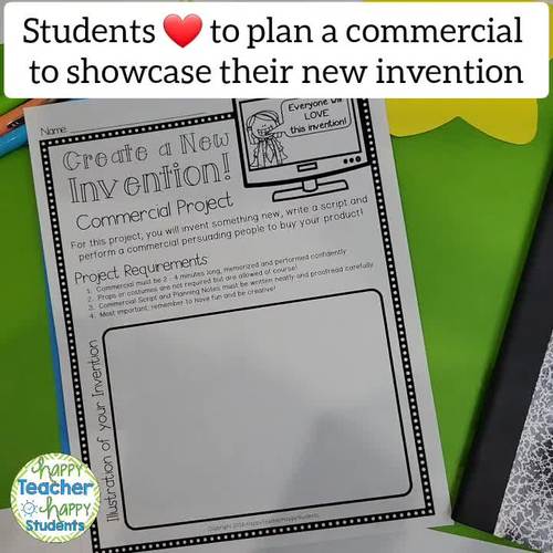 Create Your Own Invention Project | Create a New Invention Project for Kids