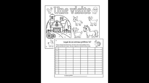 Une visite à la ferme: des activités et un cahier à imprimer | TPT