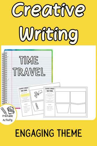 Time Travel Create a Comic Book & Finish the Story Writing Prompts ...