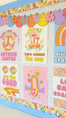 Fall Classroom Posters - Editable Fall Classroom Decor by Bloom With ...