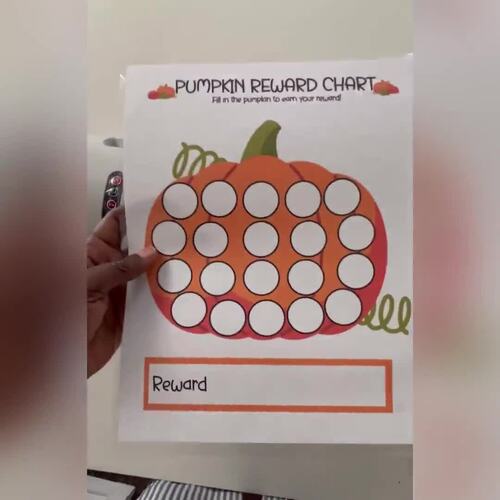 Pumpkin Reward Chart, Fall theme class-wide reward chart by The ...