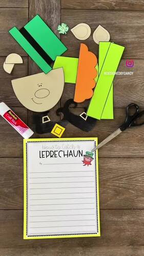 St. Patrick's Day Writing Activity and Craft | How to Catch a ...