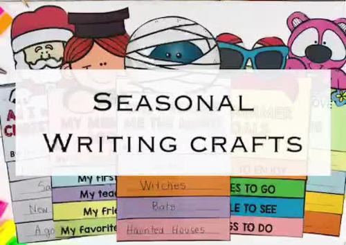 Seasonal Flip Books | Writing Activities and Crafts by Ms Herraiz