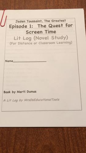 Jaden Toussaint, The Greatest Episode 1: The Quest for Screen Time Lit ...