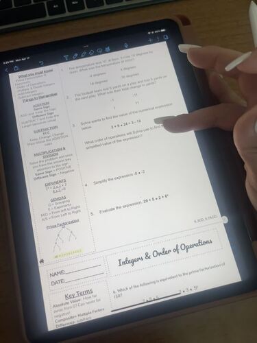 6th Grade Math Tutoring / Intervention / Practice Worksheets with math ...