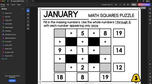 Math Logic Puzzles for 3rd Grade | Critical Thinking Brain Teasers ...