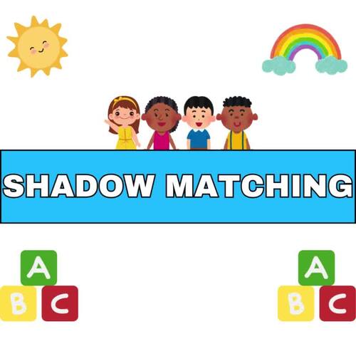 Shadow Matching Activity/Game - Toddler and Preschool Learning Binder ...