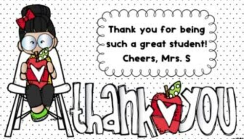 Teacher Thank You Gift Tags | Notes | Cards | For Students, Coworkers ...
