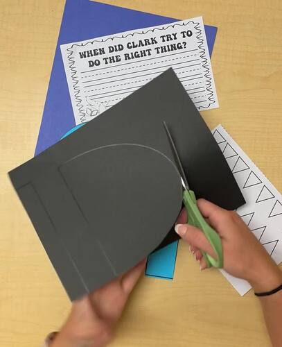 Clark the Shark Craft & Response Ws (HMH Module 1, Week 1 - 2nd Grade)