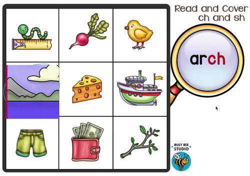 CONSONANT DIGRAPH WORD PICTURE MATCH PHONICS SUMMER HIDDEN PICTURE ...