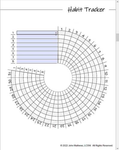 Habit Tracker Bundle PDF with Fillable Fields | Printable | Daily ...