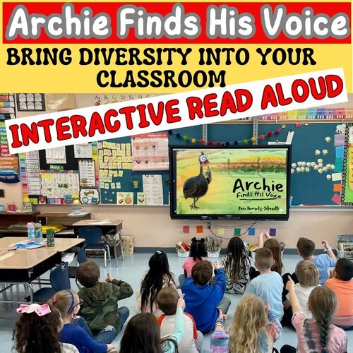 Read Aloud of Archie Finds His Voice; a Story of Diversity and Inclusion