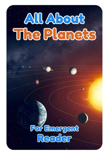 All About The Planet- Early Emergent Reader eBook & PDF Printable Reading