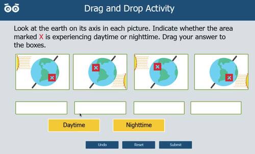 Day and Night Science Digital Activities | 1st Grade - 3rd Grade NGSS.1 ...