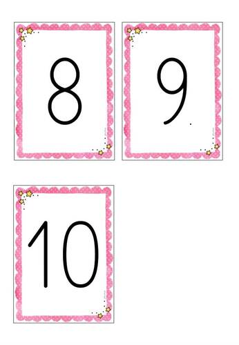 Zifferen 0-10 - Käertercher by Paumas Kindergarten | TPT