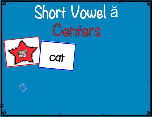 Short Vowel ă Centers & Activities Phonics Practice | TPT