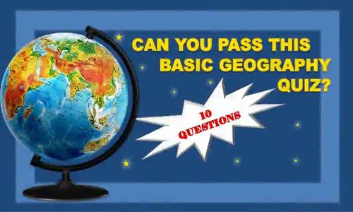 Fun Geography Quiz+ Answers (Amazing PowerPoint Presentation) | TPT