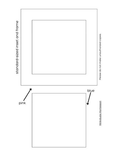 Metal Insets for Language Sensorial for Writing Practice Montessori ...