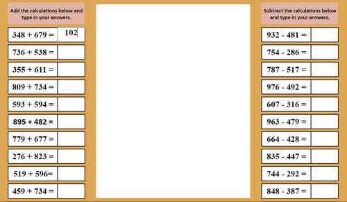 Digital Pixel Art NO PREP - Thanksgiving/Fall 3-digit Addition and ...