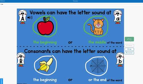 Halloween Letter Sounds A-M Boom™ Cards by Printables For Moms | TPT