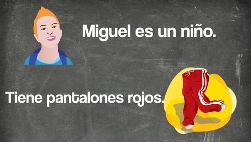 Los Pantalones Feos Beginning Spanish Short Story Comprehensible Input ...