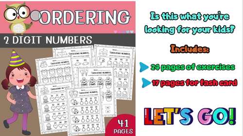 Ordering Numbers Bundle: 2-Digit & 3-Digit Numbers by Alice Pa Ploen