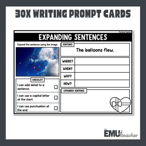 Halloween Sentence Writing Prompts Improve Sentence Structure & Punctuation