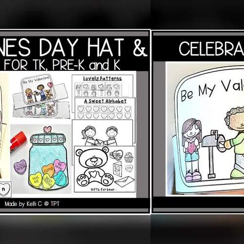 Crown Template for Valentines Day Plus Additional Learning Activities