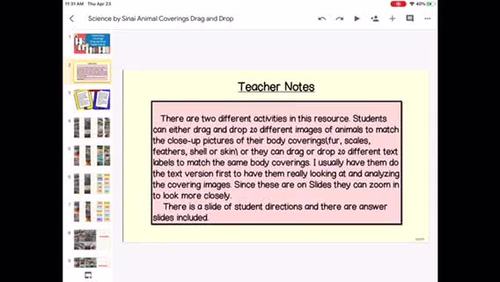 Animal Coverings Adaptations | Drag-and-Drop Digital Activity (Grades 1-3)
