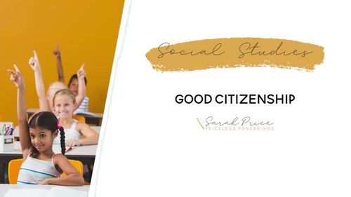 Citizenship Activities | Good Citizen Worksheets | Responsible Citizens ...