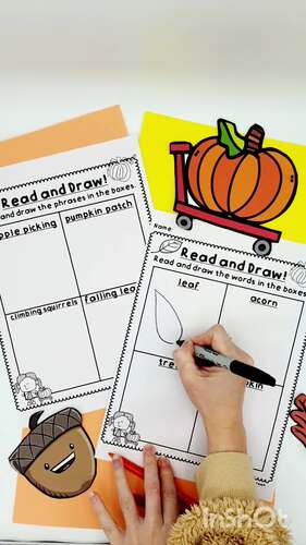 Autumn Fall Reading Comprehension Worksheets Kindergarten 1st Grade