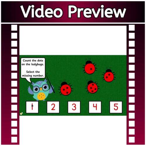 Missing Number: Count and Select the Missing Number 1-20 Digital Resources