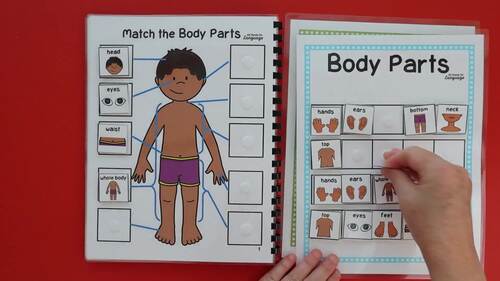 Clothes and My Body Interactive Book Set- Darker Skin Female, BONUS ...