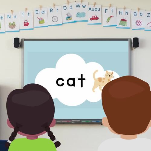 CVC Words Slides | CVC Games Sounds | Science of Reading | TPT