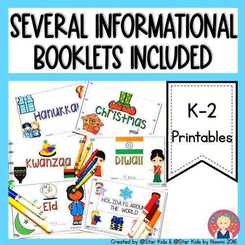 Holidays Around the World BUNDLE for K-1 by Star Kids | TPT