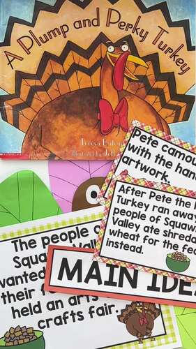 Thanksgiving Activities Comprehension Writing Craft Turkey Trouble Disguise