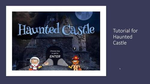 "Haunted Castle" BOOM CARDS - Growing Bundle for Articulation | TPT