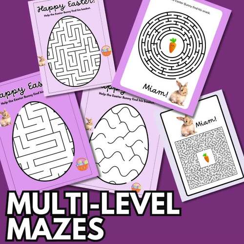 Easter Activity Workbook | Independent Tasks, Early Finishers, Multi ...