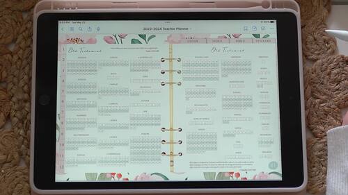 Christian Teacher Digital Planner | 2024-2025 | Printer Friendly PDF ...