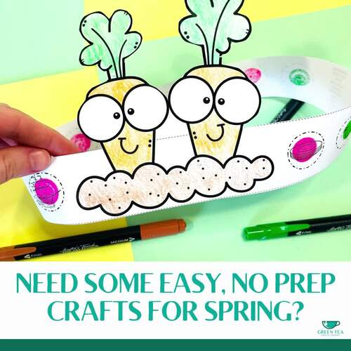 Spring Headbands BUNDLE - Spring Speech Therapy Craft - Artic, Language ...