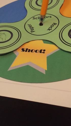 Fidget Spinner Rock Paper Scissors Probability Game by HappyEdugator